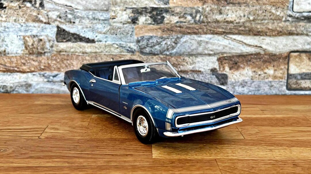Chevy Camaro SS 1967 | Model Car | Diecast Car | 1:24 Scale Model Car ...