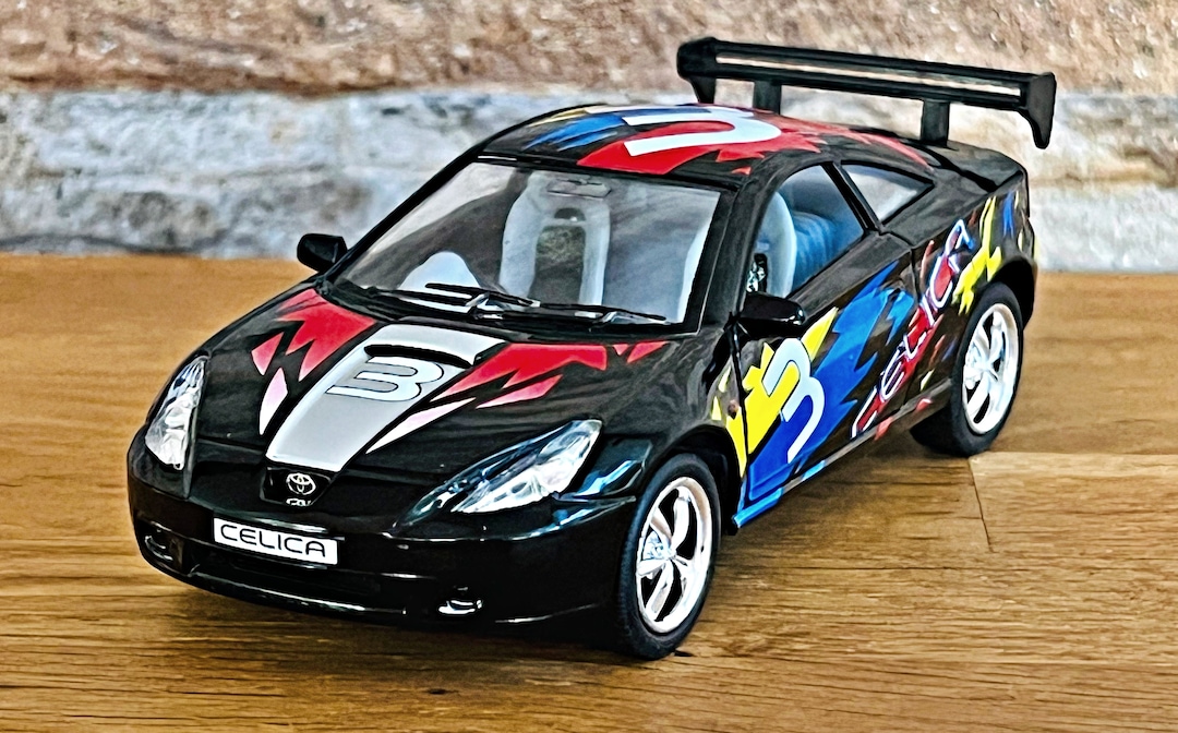 Toyota CELICA , Model Car, 1/34 Diecast Car, 1/34 Scale Model Car ...