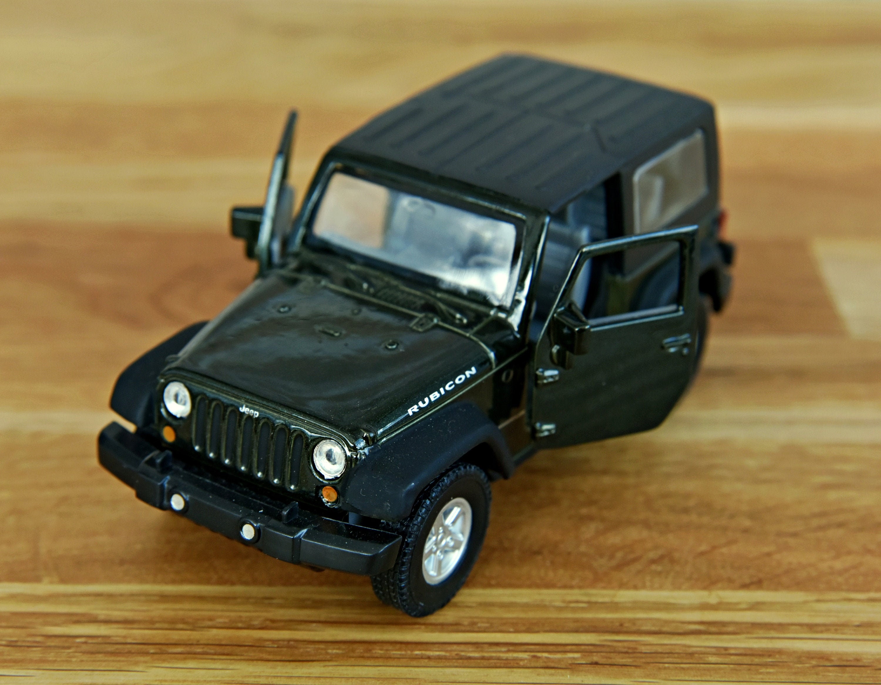 Jeep Wrangler Rubicon 2018 Model Car Scale 1/36 Model - Etsy