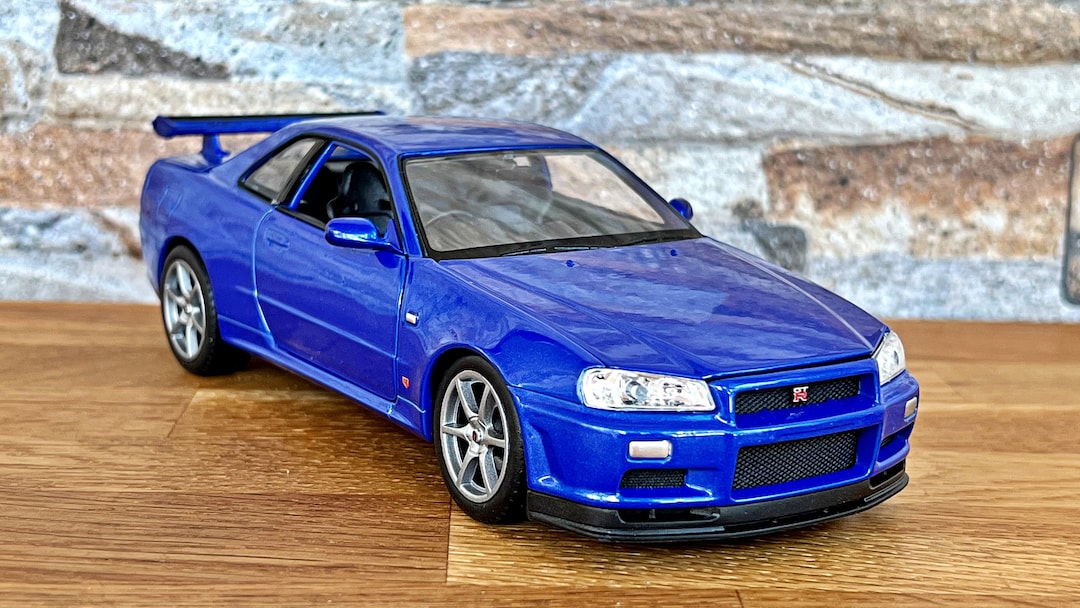 Nissan Skyline GT R | 1:24 Diecast Car | 1/24 Scale Model Car | Car ...