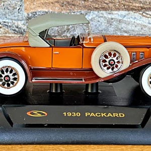 1930 Packard | Vintage Model Car | Die Cast Car | 1/32 Diecast Car ...