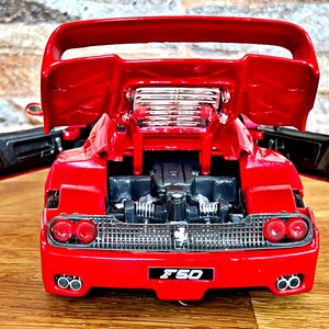 Ferrari F50 | Model Car | 1:24 Diecast Car | 1/24 Scale Model Car ...