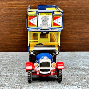 Thornycroft Bus Sheffield, Vintage Diecast Bus, Model Metal Bus, Old ...