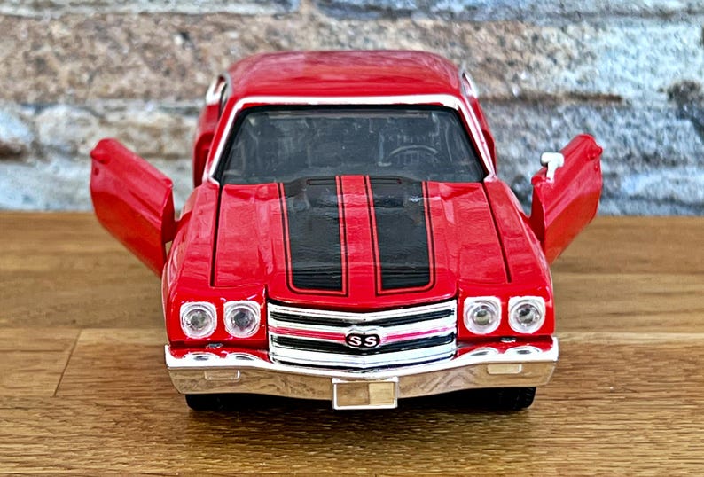 Chevy Chevelle SS 1970 | Vintage Model Car | Diecast Car | 1/32 Scale ...