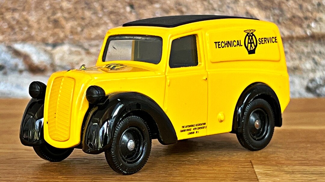 1950 Morris Z Van, Vintage Diecast Truck, Model Truck, Old Classic Car ...