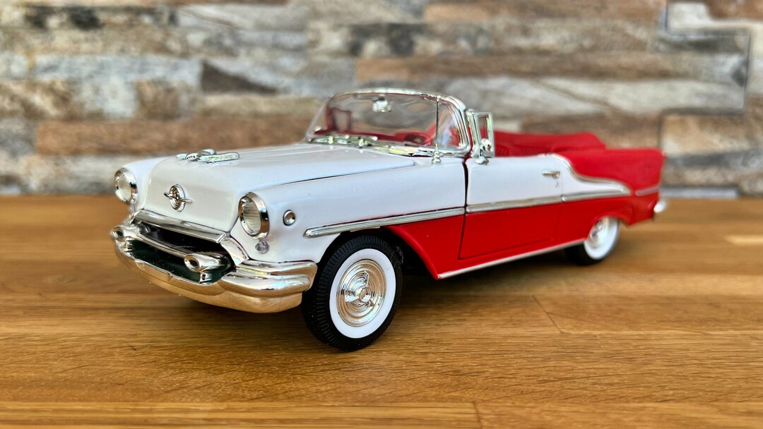 1955 Oldsmobile Super 88 , Model Car, Diecast Car, 1/24 Scale Model Car ...