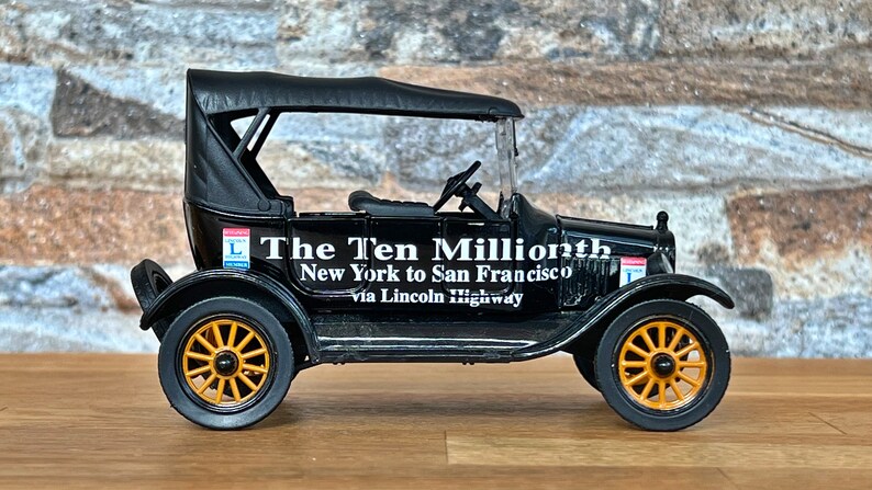 1924 Ford Model T Touring the Ten Millionth Model Car - Etsy