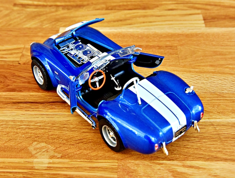Shelby Cobra 427, 1965, Model Car, Scale 1/24, Diecast Car, 1:24 Scale ...
