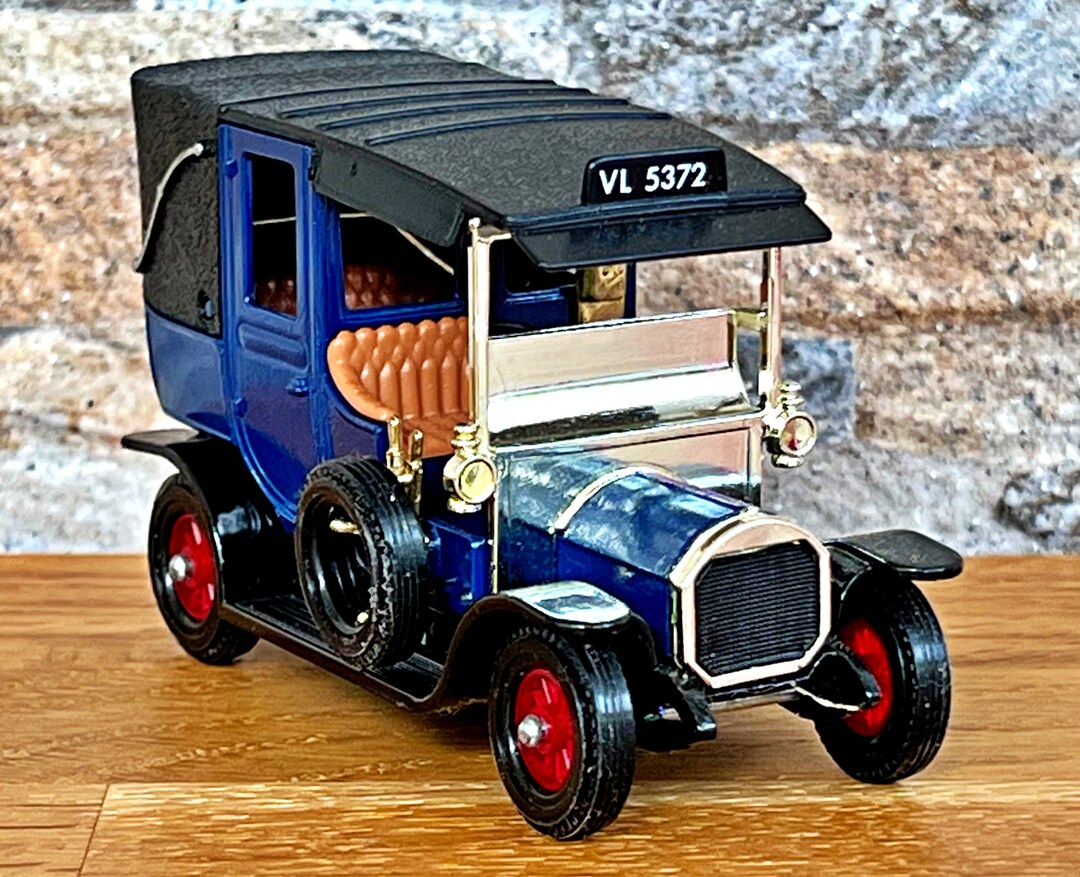 1907 Unıc Taxi , Vintage Diecast Car, Model Car, Metal Car Model, Old ...