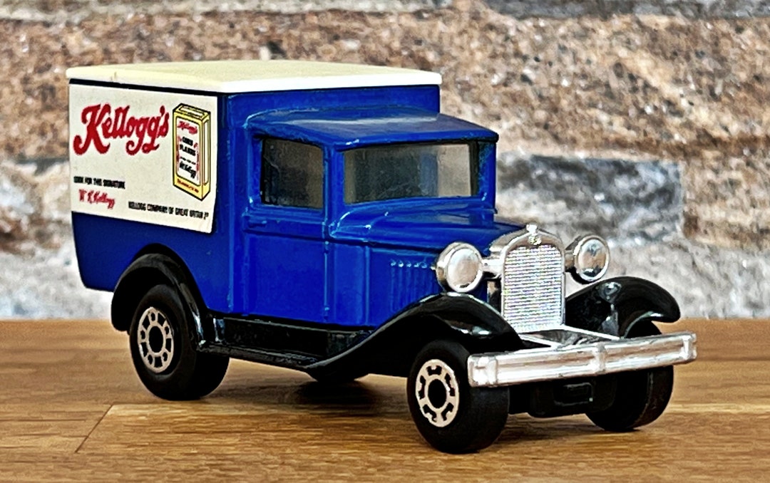 Ford Model A Van, Vintage Diecast Truck, Model Metal Car, Old Classic ...