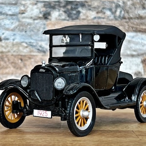 1925 Ford Model T Runabout Coupe , Model Car, Vintage Diecast Car, 1/32 ...