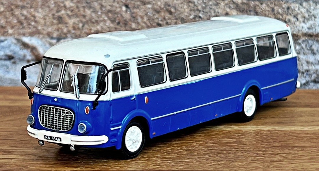 Jelcz 043 1959 Bus, Vintage Diecast Bus, Model Metal Bus, Old Classic ...