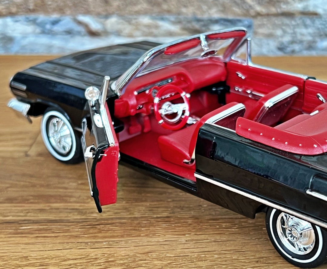 Chevrolet Impala 1963 | Diecast Car | Model Car | 1/24 Scale Model Car ...