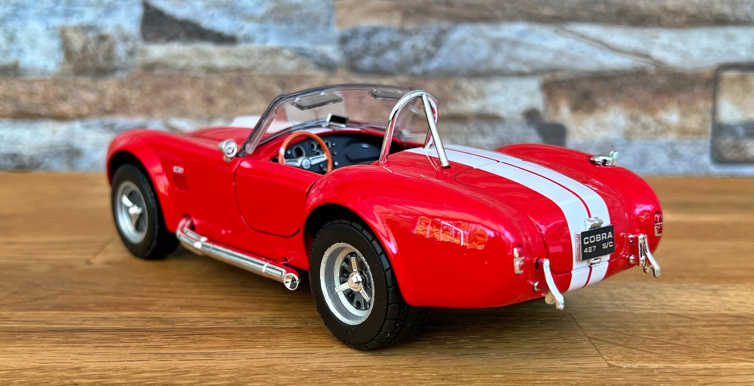 Shelby Cobra 427 1965 Model Car Scale 1/24 Diecast Car - Etsy