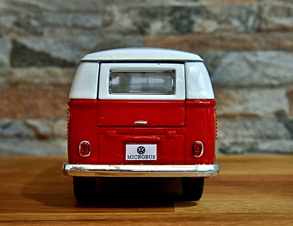 Volkswagen Classical Bus 1962 Model Car 1/32 Diecast Car - Etsy