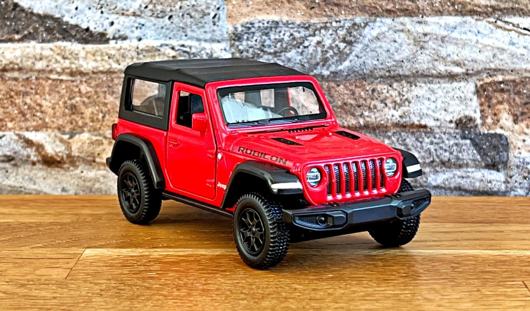 Jeep Wrangler Rubicon | Model Car | Scale 1/36 | Model Metal Car | 1/36 Diecast | Collection ...