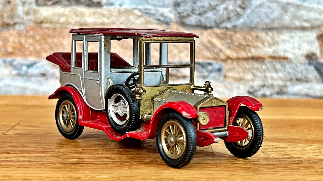 1912 Rolls Royce, Vintage Diecast Car, Model Car, Old Classic Car, Die ...