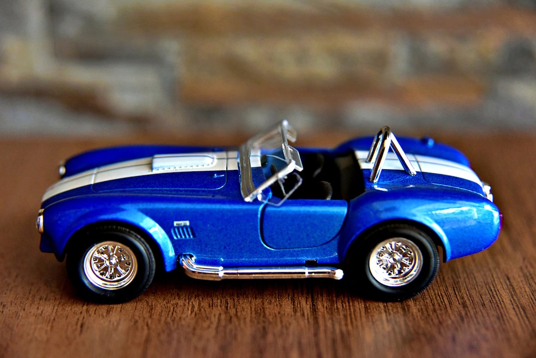 1965 Shelby Cobra 427, Vintage Model Car, 1/36 Diecast Car, 1:36 Scale ...