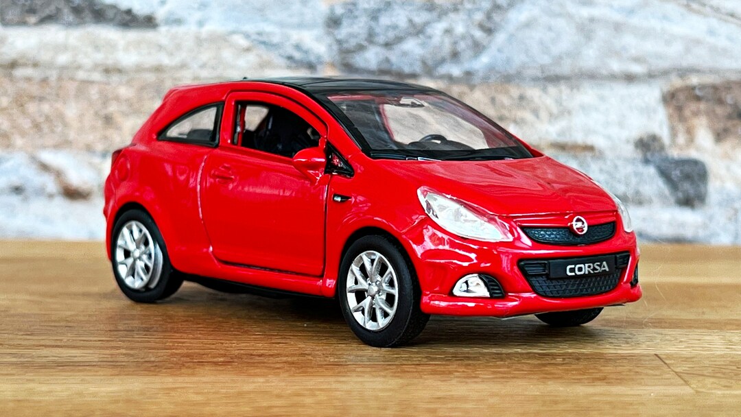 Opel Corsa OPC | Model Car | 1/34 Diecast Car | 1:34 Scale Model Car ...