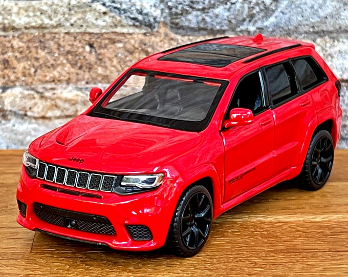Jeep Grand Cherokee Trackhawk , Model Car, 1:36 Scale Model Car ...