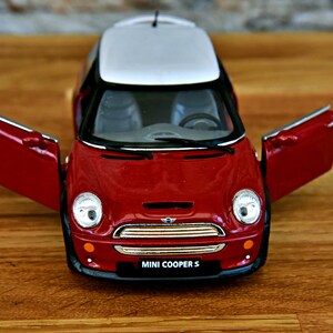 Mini Cooper S , Model Car, 1/28 Scale Model Car, 1/28 Diecast Car ...