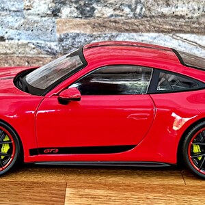 Porsche 911 GT3 | Diecast Model Car | 1/18 Scale Model Car | Car Model ...