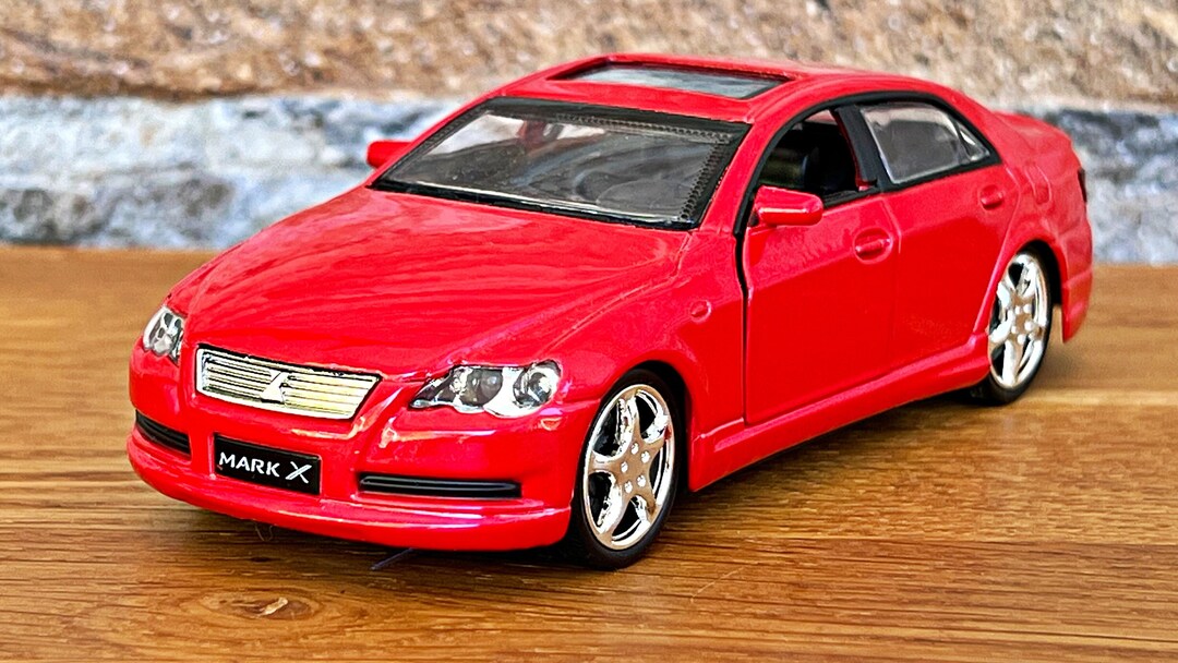 Toyota Mark X | Model Car | Diecast Model Car Scale 1/32 | Toyota 1:32 ...