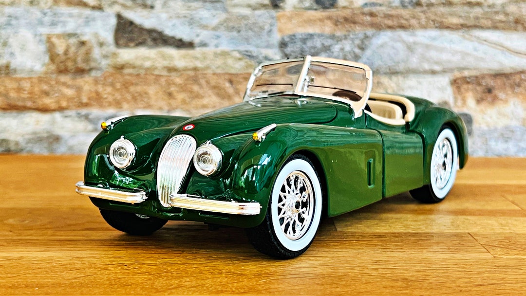 Jaguar XK120 Roadster 1951 , Model Car, 1/24 Diecast Car, 1:24 Scale ...
