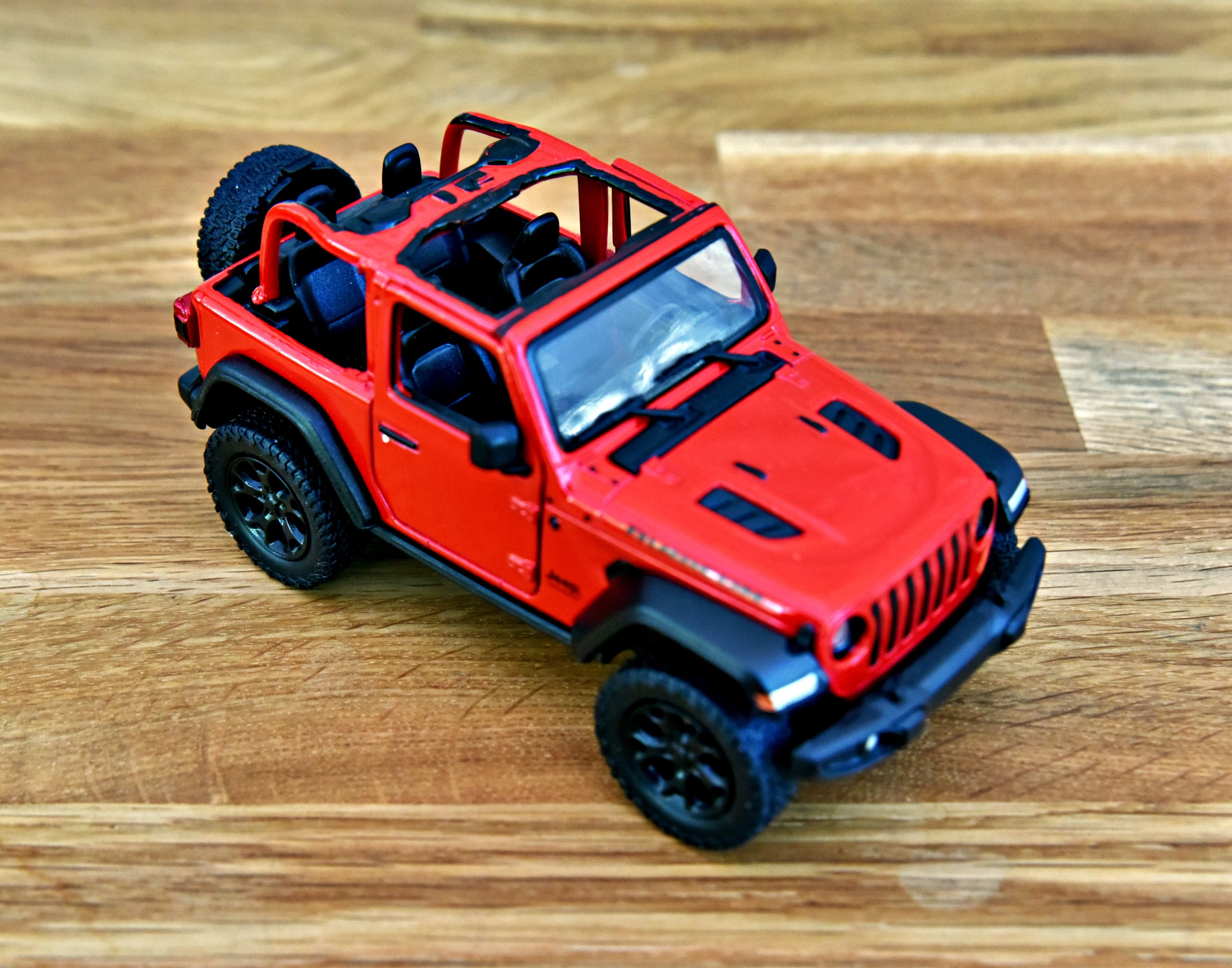 Jeep Wrangler Rubicon 2018 Model Car Scale 1/34 Model - Etsy