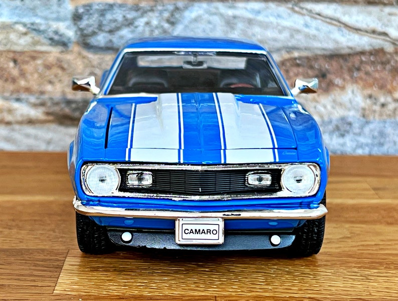 Chevrolet Camaro Z28 1968 | Model Car | 1/24 Diecast Car | 1:24 Scale ...