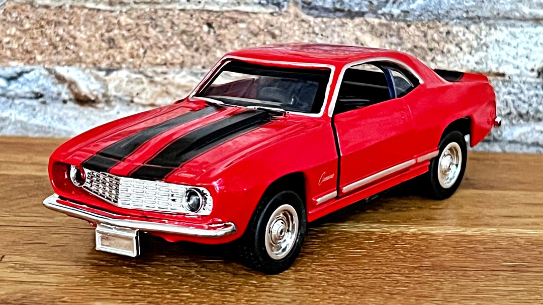 Chevrolet Camaro Z28 1969 , Vintage Model Car, Scale 1/32, 1/32 Diecast ...