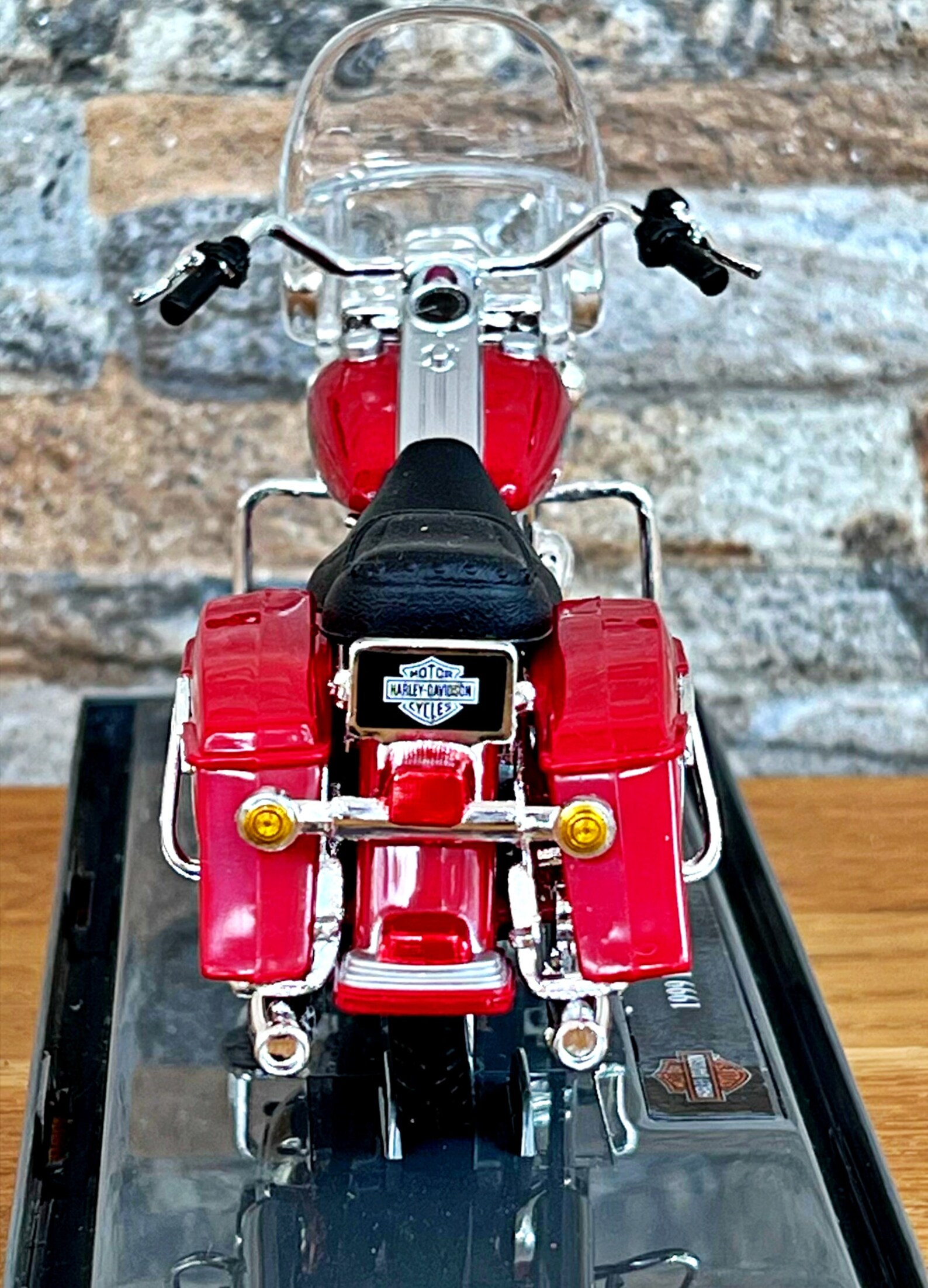 Harley Davidson 1999 FLHR Road King, Diecast Motorcycle, Scale 1/18 ...