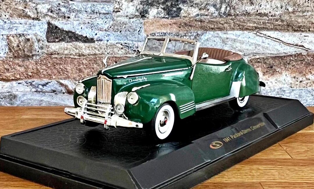 1941 Packard Darrin Convertible | Vintage Model Car | Diecast Car | 1/ ...