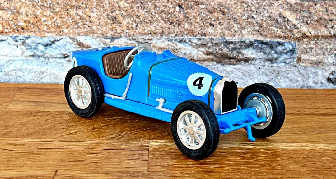 1932 Bugatti Type 51, Vintage Diecast Car, Model Car, Metal Car Model ...