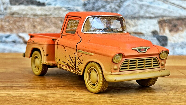 Chevy Stepside 3100 Pickup 1955 Model 1/32 Diecast Car 1/32 - Etsy