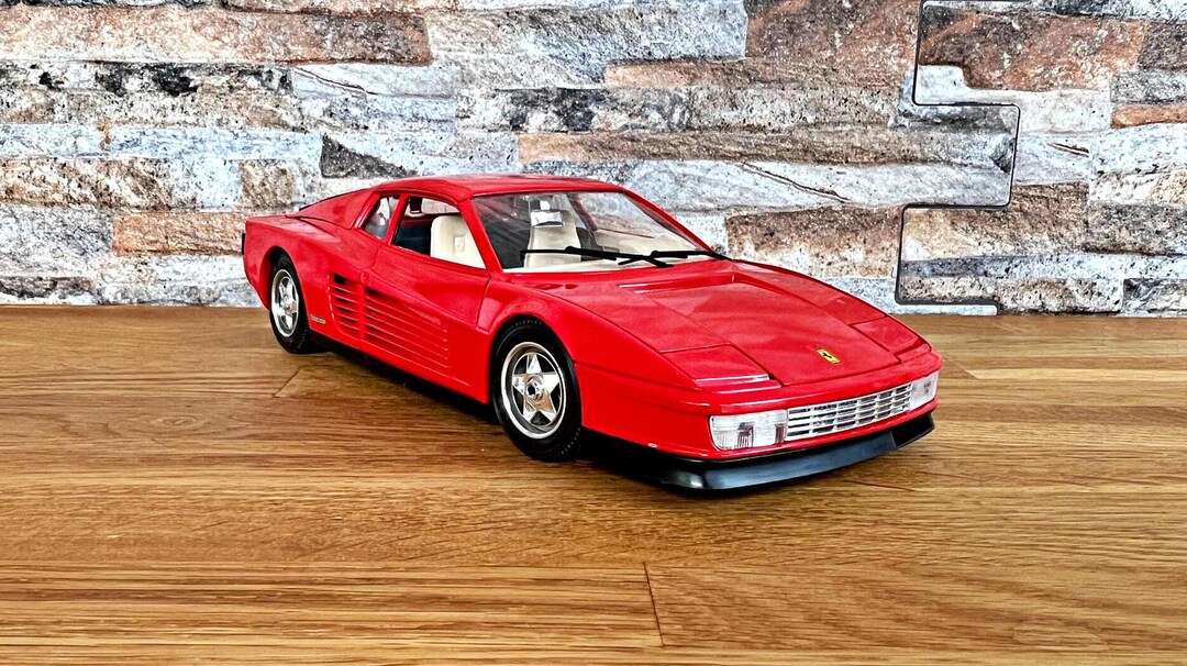 Ferrari Testarossa 1984 | Vintage Model Car | Die Cast Model | 1/18 ...