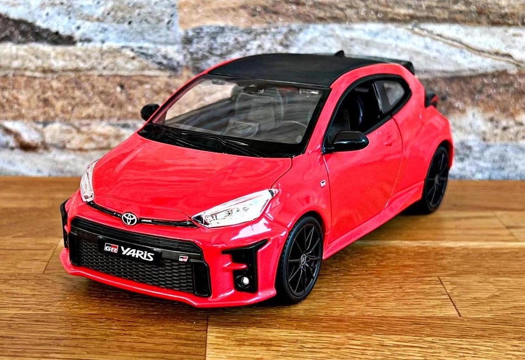 Toyota GR Yaris | Model Car | Diecast Car | 1/24 Scale Model Car | Car Model | Toyota Yaris ...