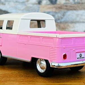 Volkswagen Bus Double Cab Pickup 1963, Vintage Model Car, Diecast Car ...