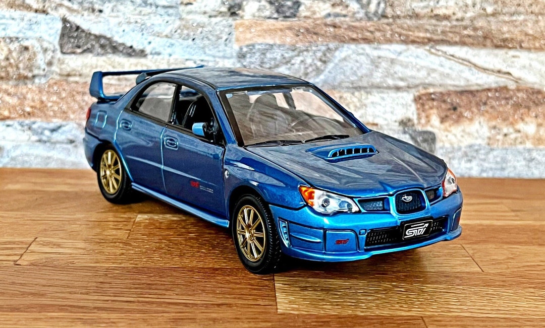 Subaru Impreza WRX STI | Model Car | 1/24 Diecast Car | 1/24 Scale ...