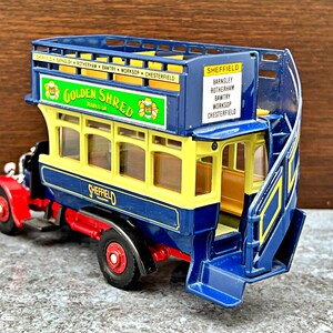 Thornycroft Bus Sheffield, Vintage Diecast Bus, Model Metal Bus, Old ...