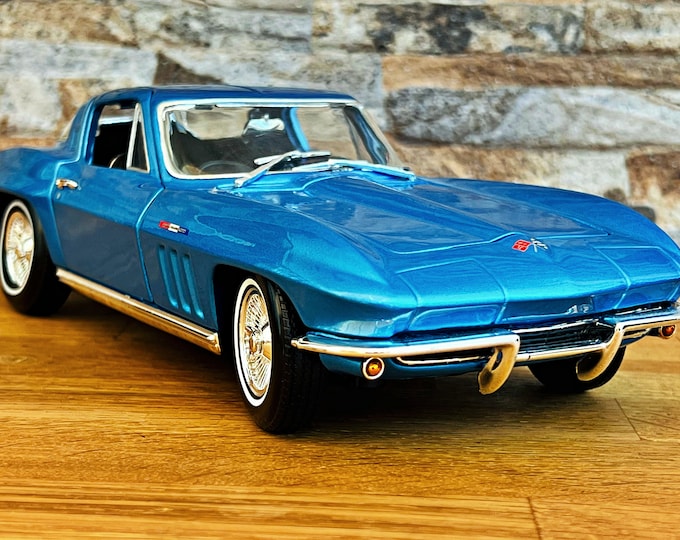Chevrolet Corvette 1965 Vintage Model Car 1/18 Scale Model Car 1/18 ...