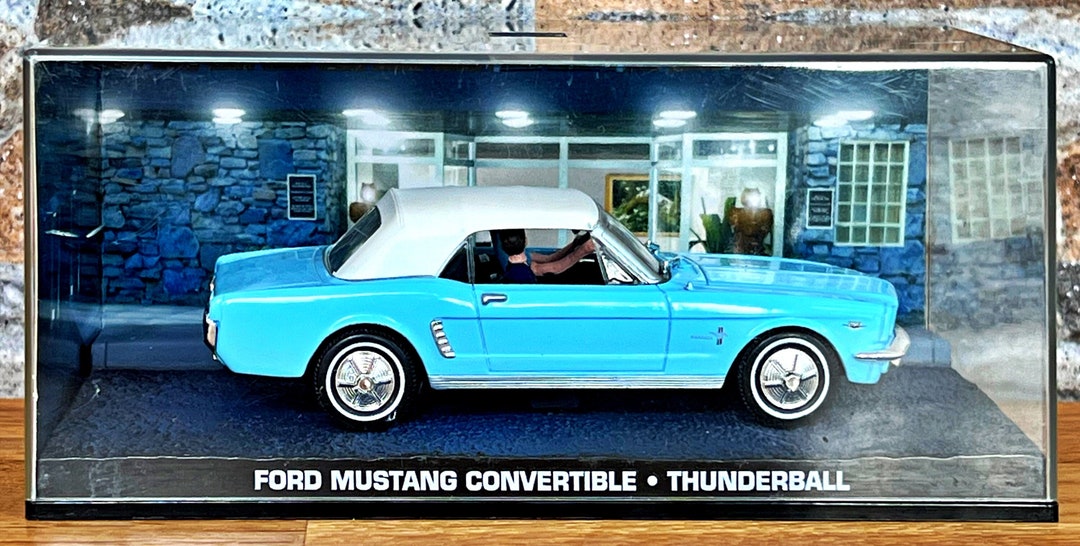 Ford Mustang Convertible, 007 James Bond Collection Car, Vintage ...