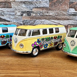 Volkswagen Classical Bus 1962, 1/32 Diecast Car, 1/32 Scale Model Car ...