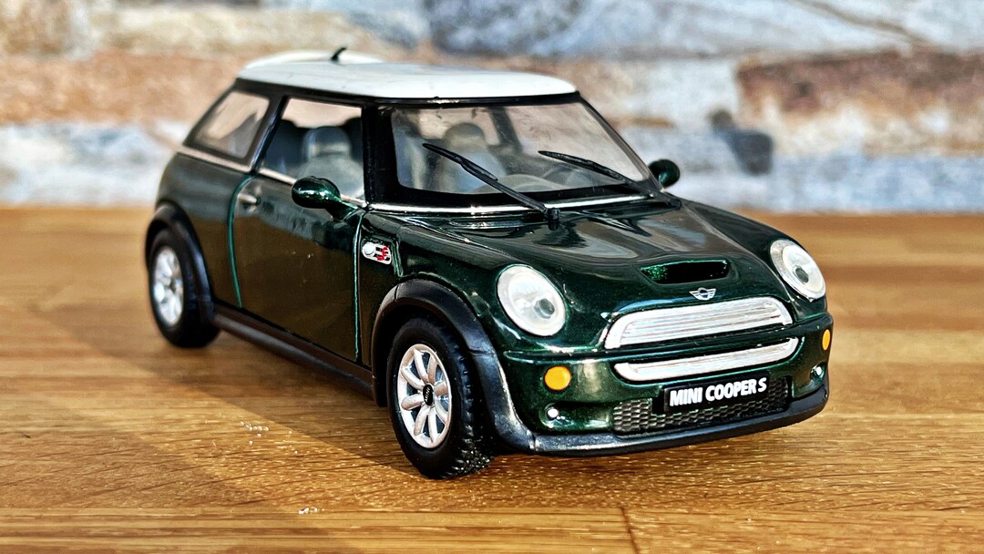 Mini Cooper S Model Car 1/28 Scale Model Car 1/28 Diecast - Etsy