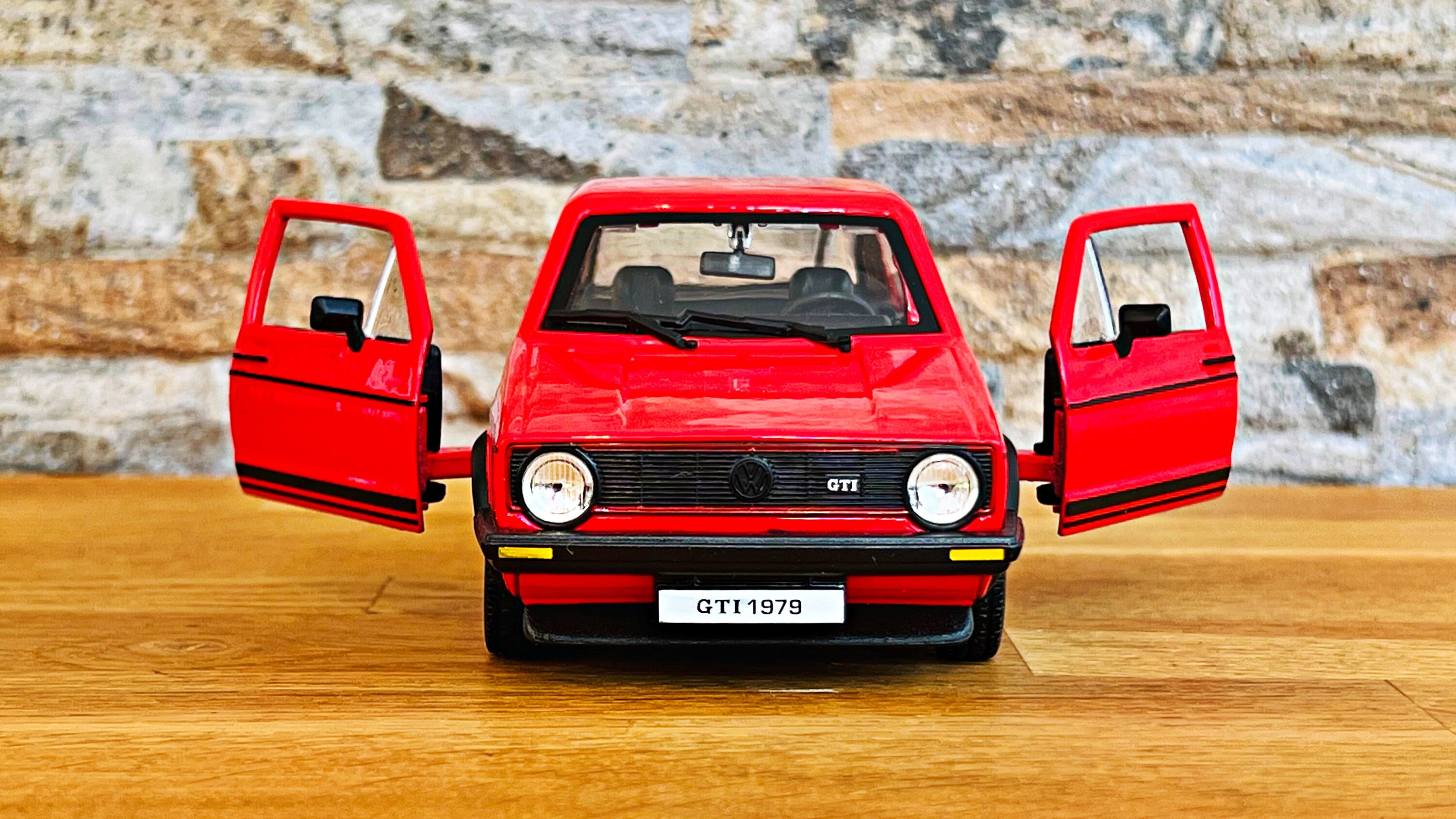 Volkswagen Golf Mk1 GTİ 1979 | Vintage Model Car | Scale 1/24 Diecast ...
