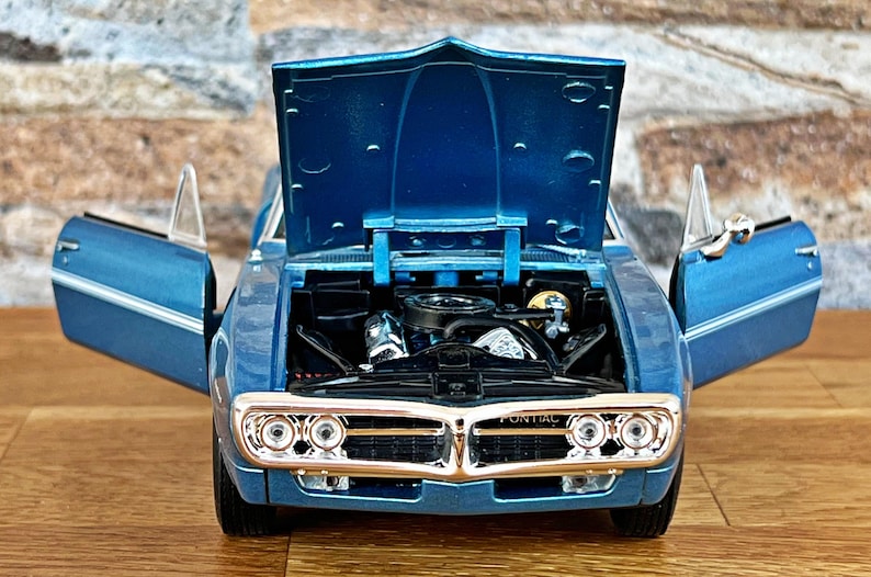 1967 Pontiac Firebird , Vintage Model Car, Diecast Car, 1/24 Scale ...
