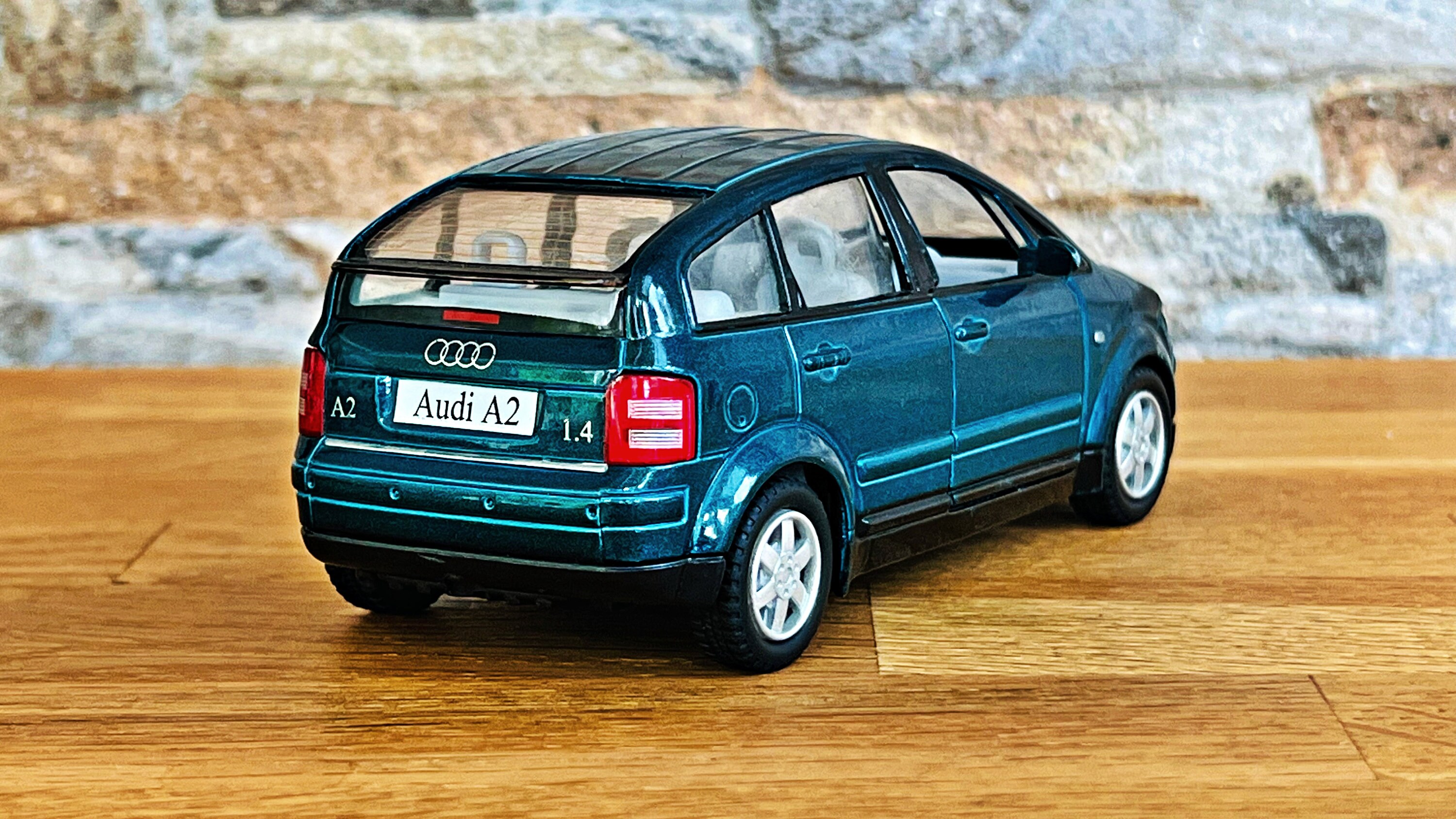 Audi A2 Model Car 1/30 Scale Model Car 1/30 Diecast Car - Etsy