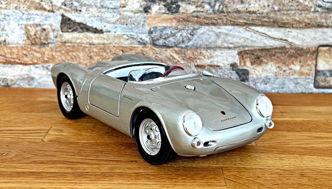 Porsche 550 A Spyder | Vintage Model Car | 1/18 Scale Model Car ...