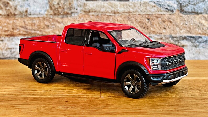 Ford F-150 Raptor 2022, Model Car, Diecast Truck, 1/46 Diecast Car, 1/ ...