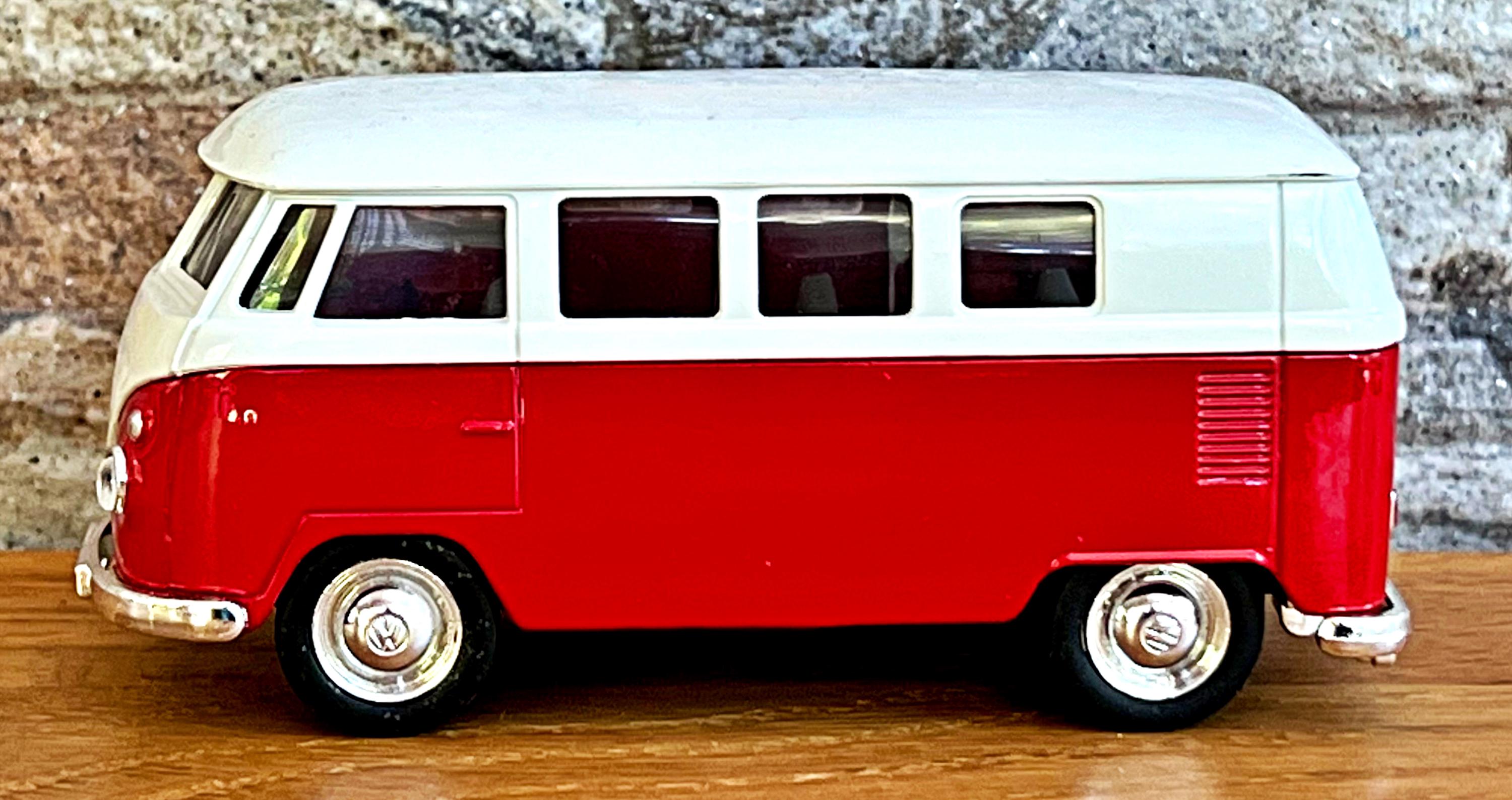 Volkswagen T1 Bus 1963, 1/34 Diecast Car, 1/34 Scale Model Car ...